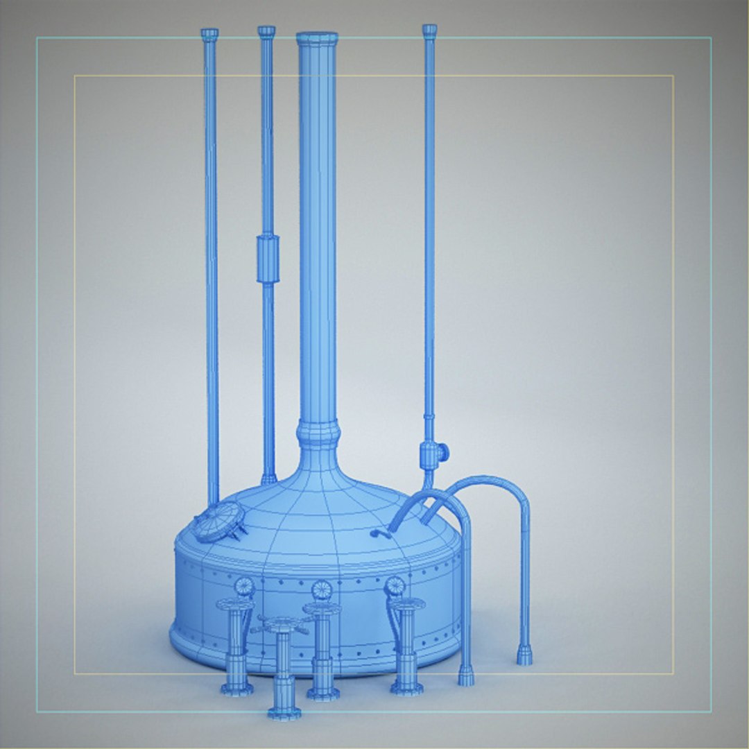 3d Brewing Kettle Model