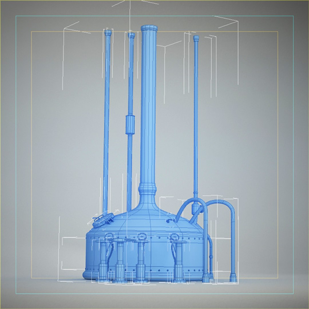 3d Brewing Kettle Model