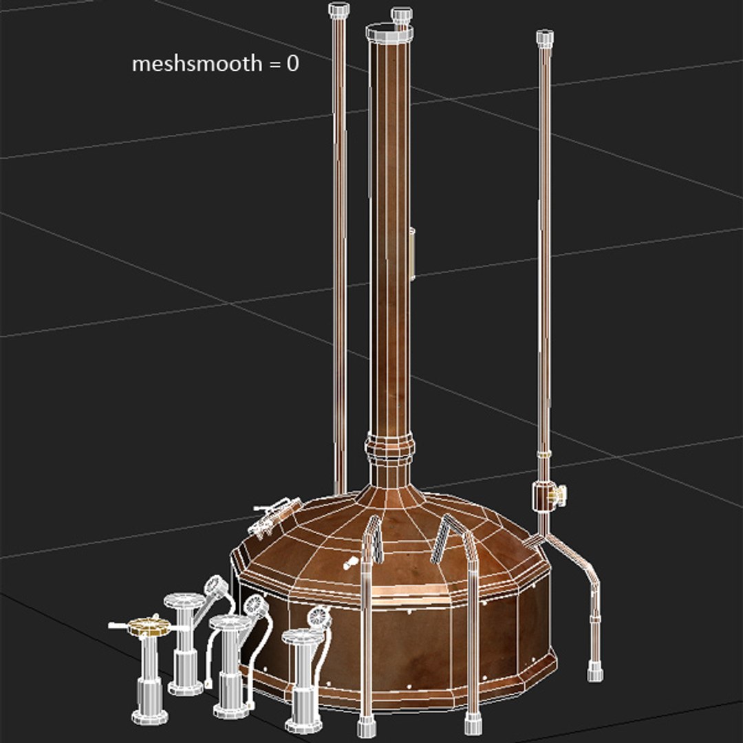 3d Brewing Kettle Model
