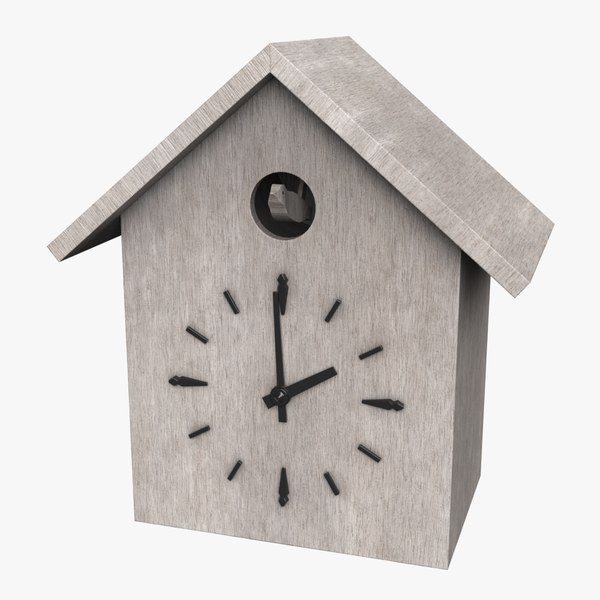 Cuckoo Clock 3D Models for Download | TurboSquid