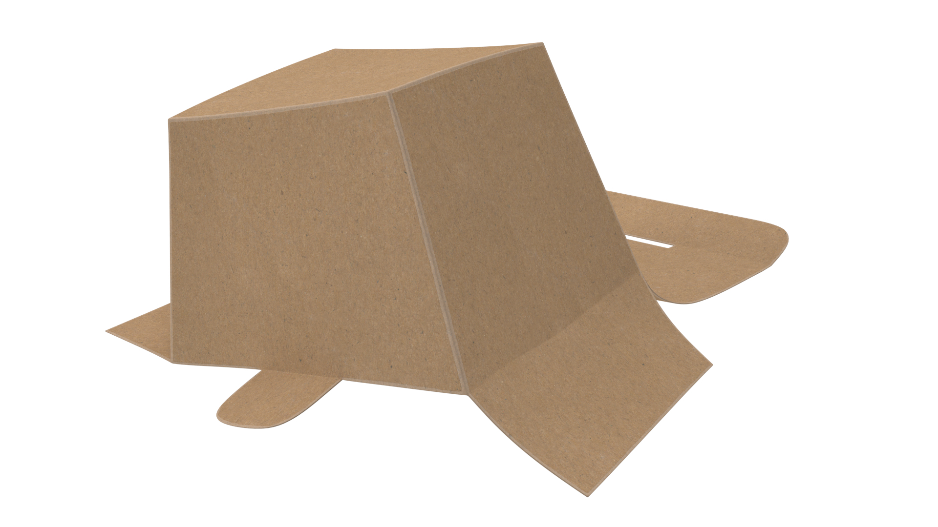 Open Box V1 Upsidedown Model - TurboSquid 2237507