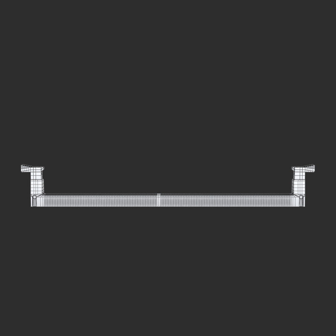ddr3 dimm slot 3d model