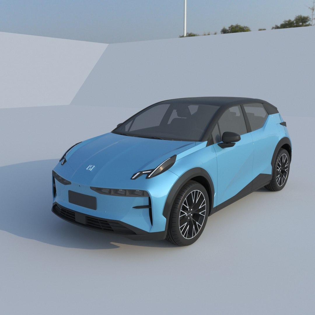 Zeekr X 2023 3D Model - TurboSquid 2307011