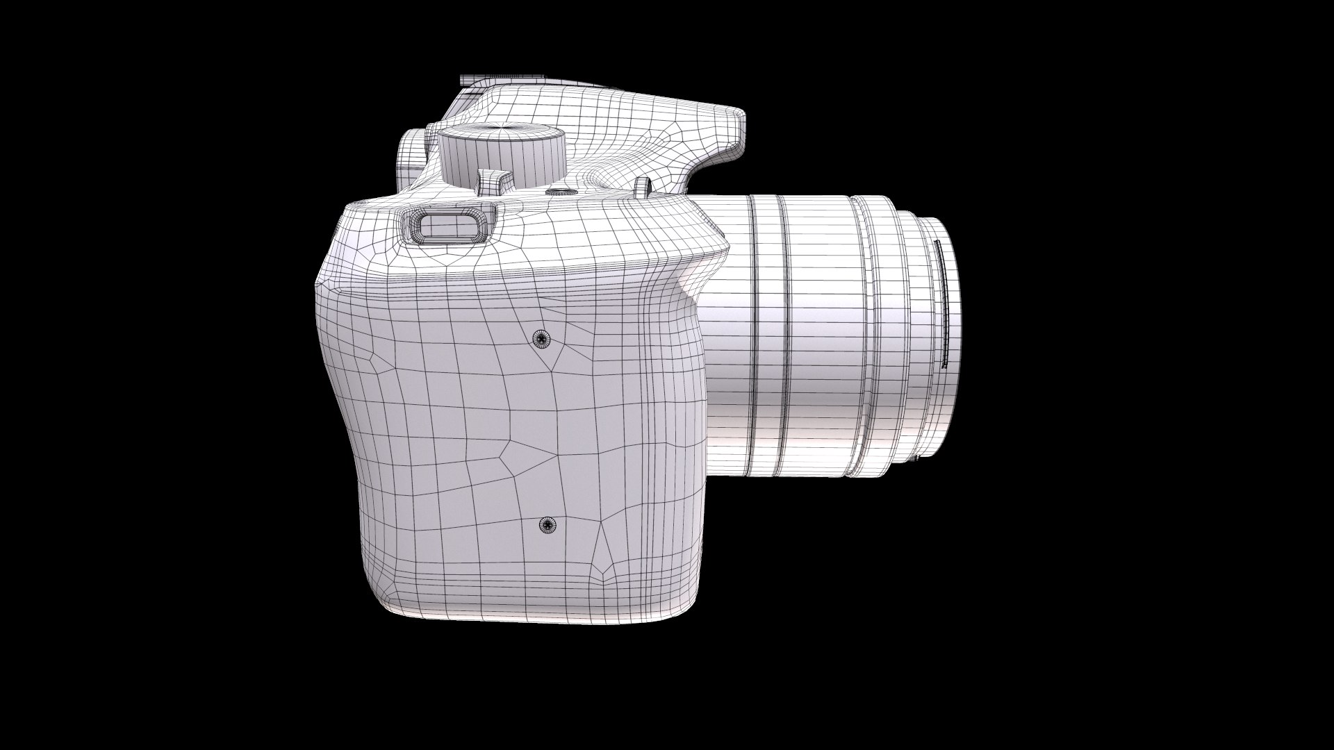 Canon EOS 2000D BK 3D Model - TurboSquid 2339820