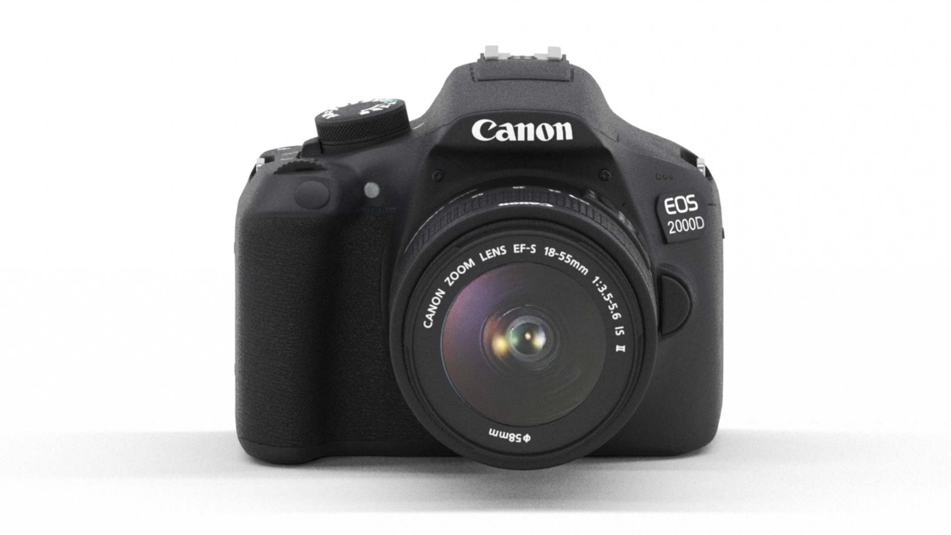 Canon EOS 2000D BK 3D Model - TurboSquid 2339820