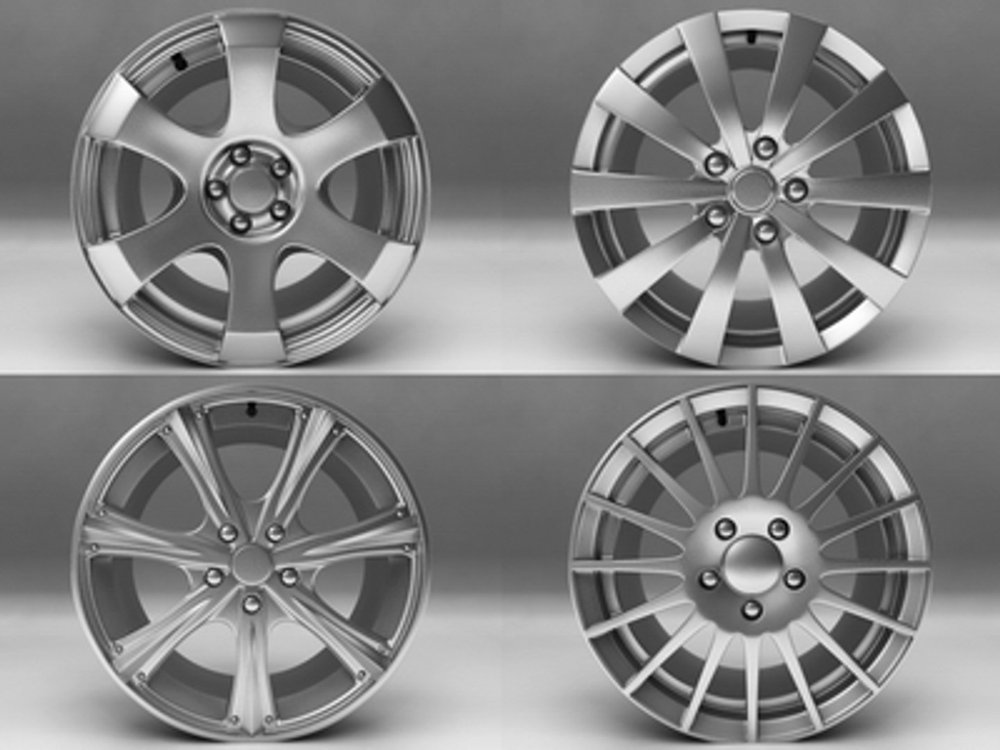 Rims Tires Wheel 3d Model
