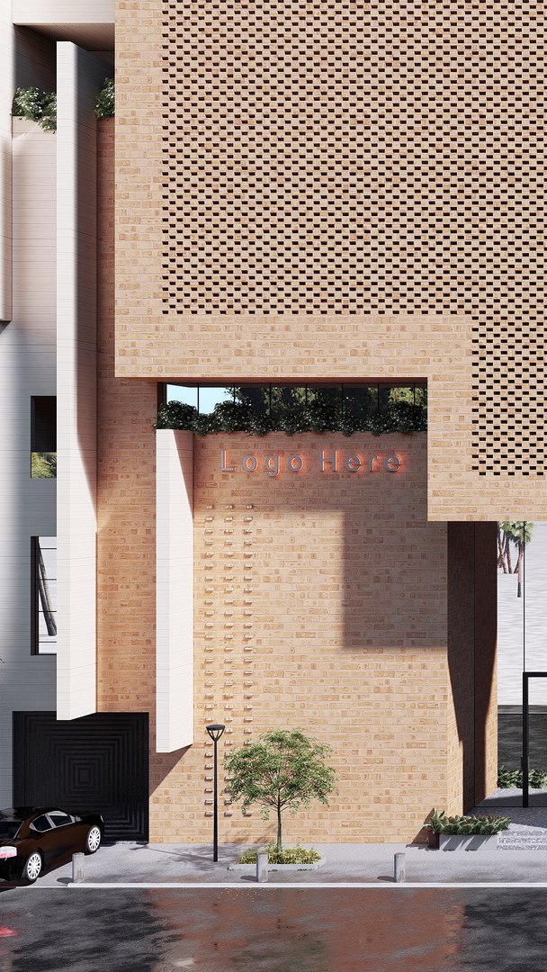 3D Modern Building N40 model - TurboSquid 2108178
