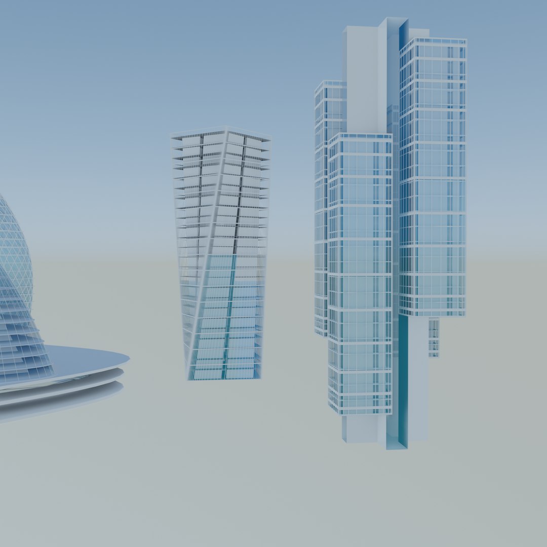 Future Buildings 3D Model - TurboSquid 1844464