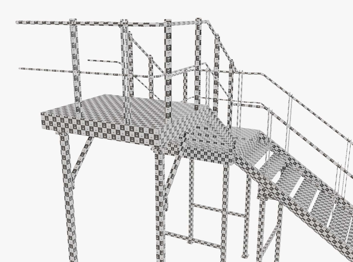 3D Rollingladderv7 - TurboSquid 2055687