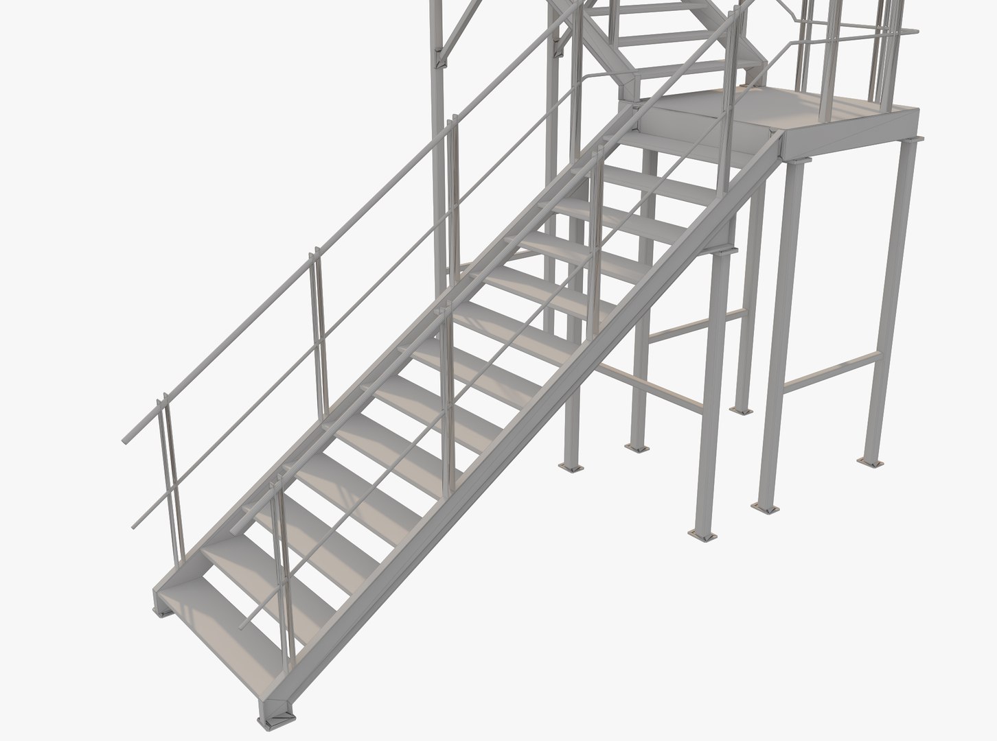 3D Rollingladderv7 - TurboSquid 2055687