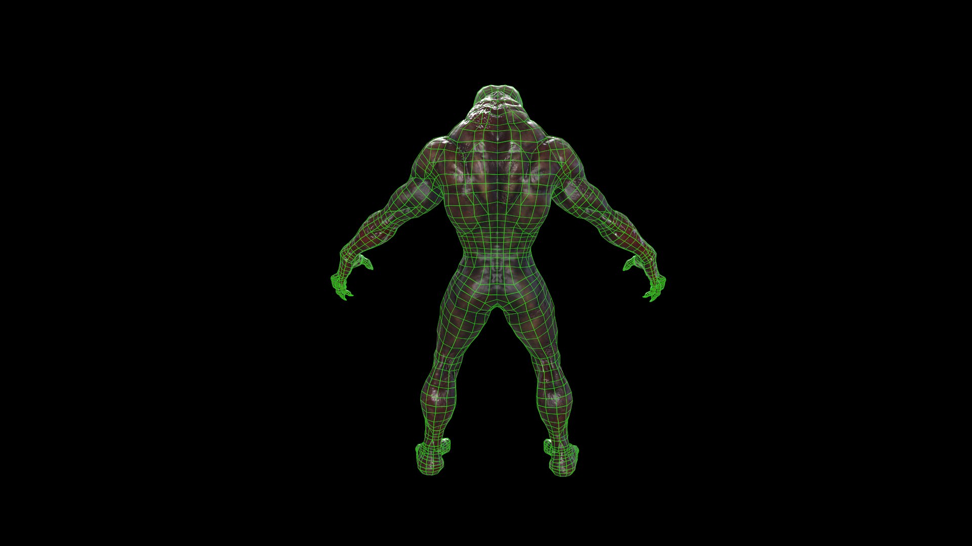 3D Big Mutant Model - TurboSquid 1715636