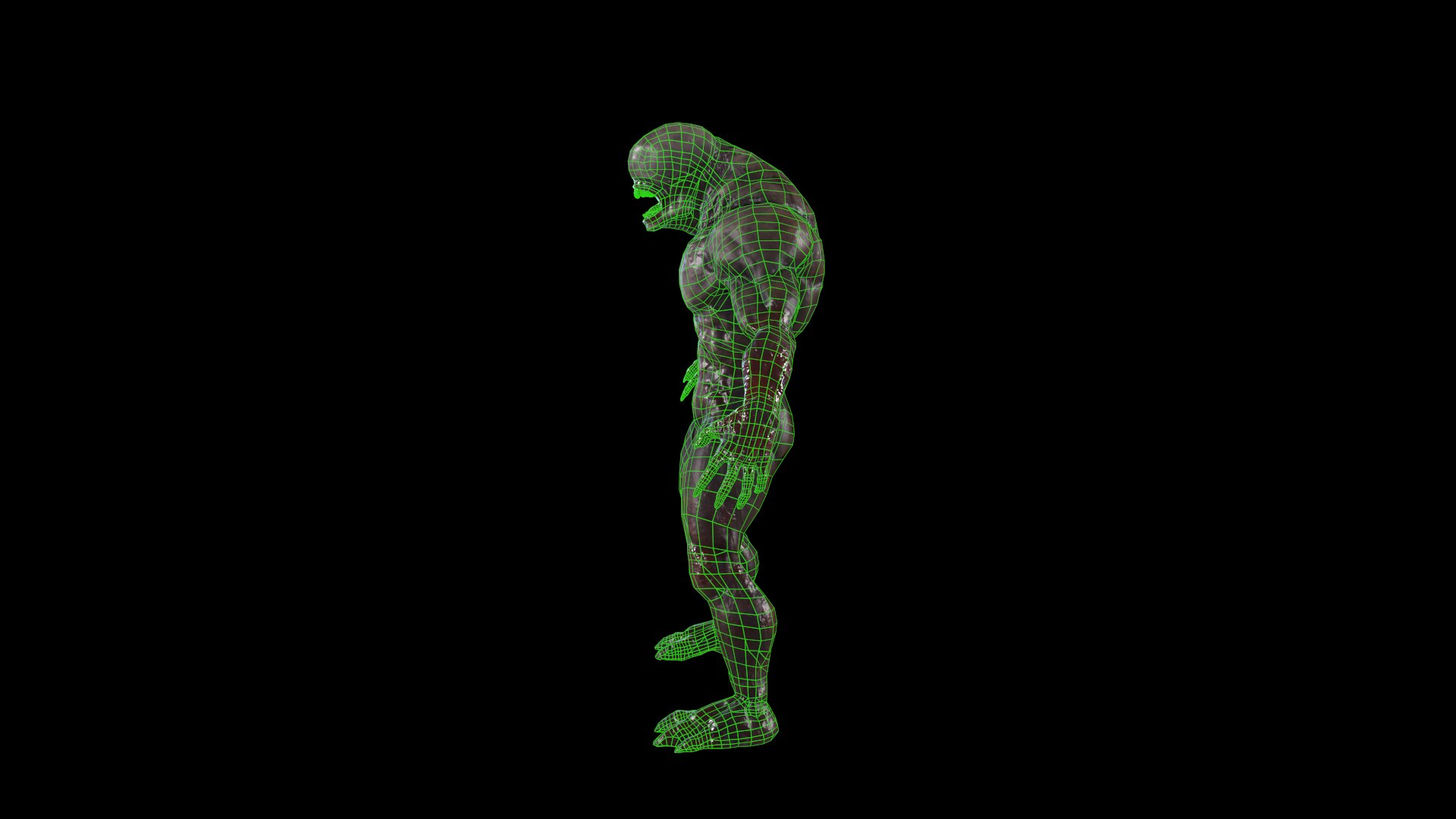 3D Big Mutant Model - TurboSquid 1715636