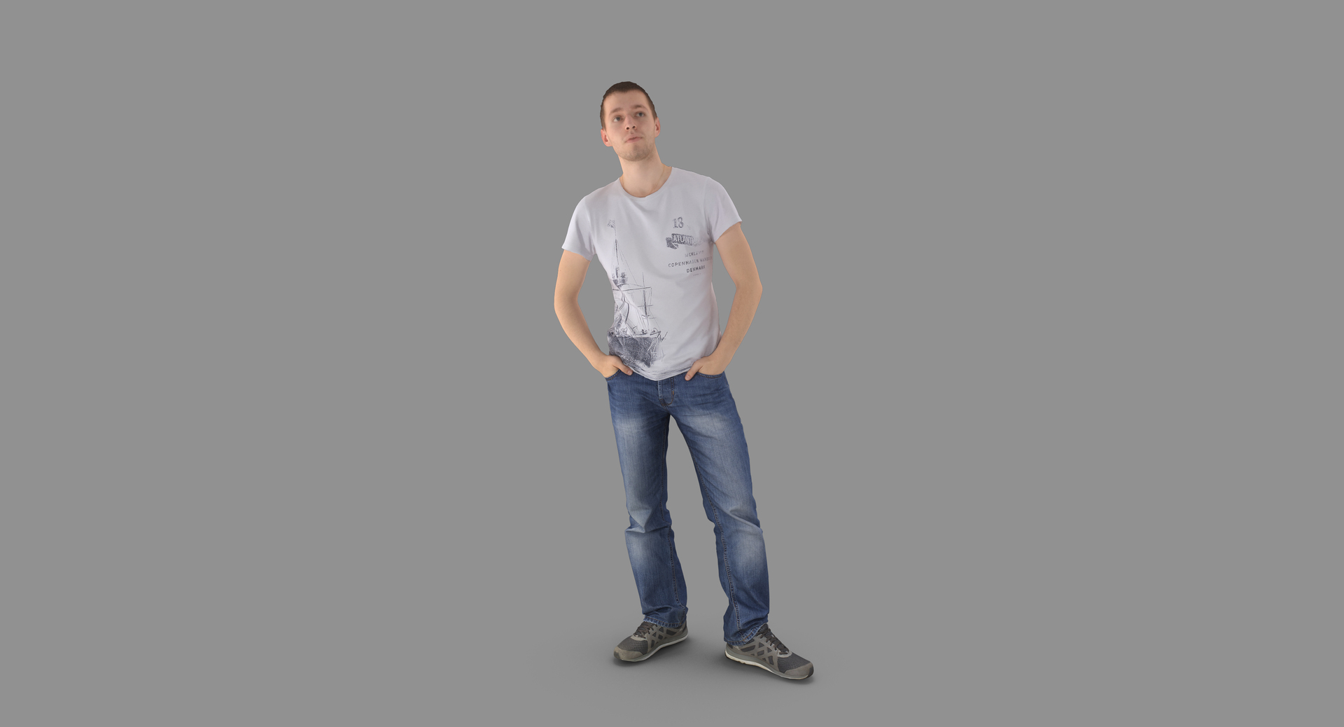 3d Casual Man Model