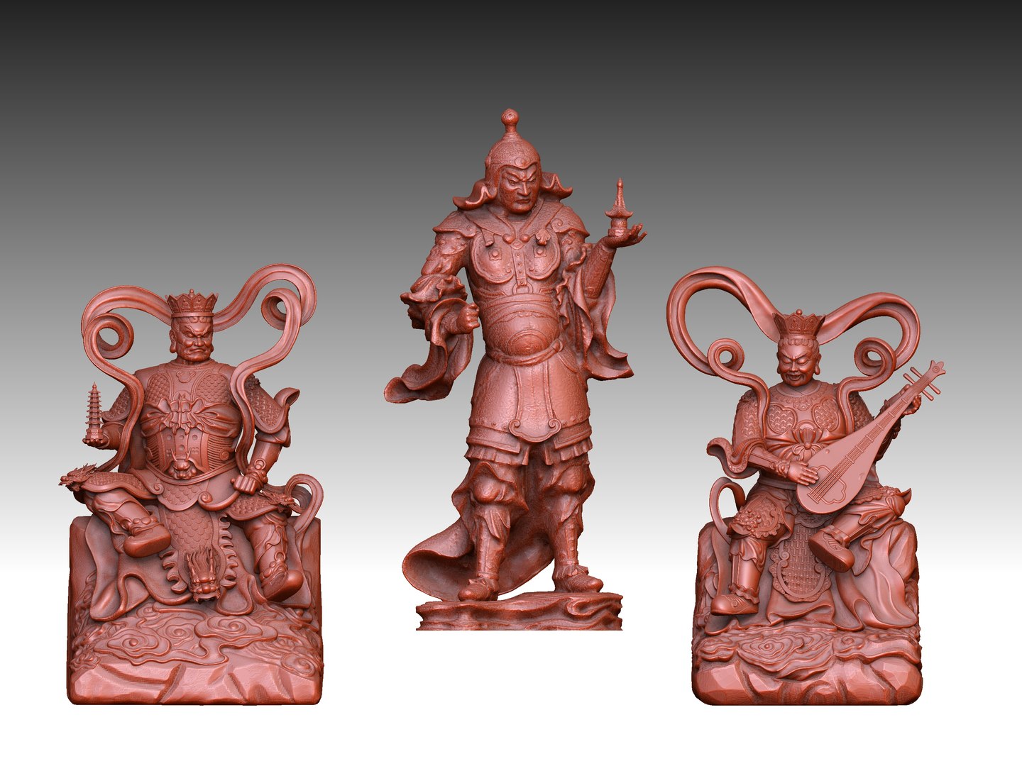 3D Synthesis Of Models Of Gods - TurboSquid 2297965