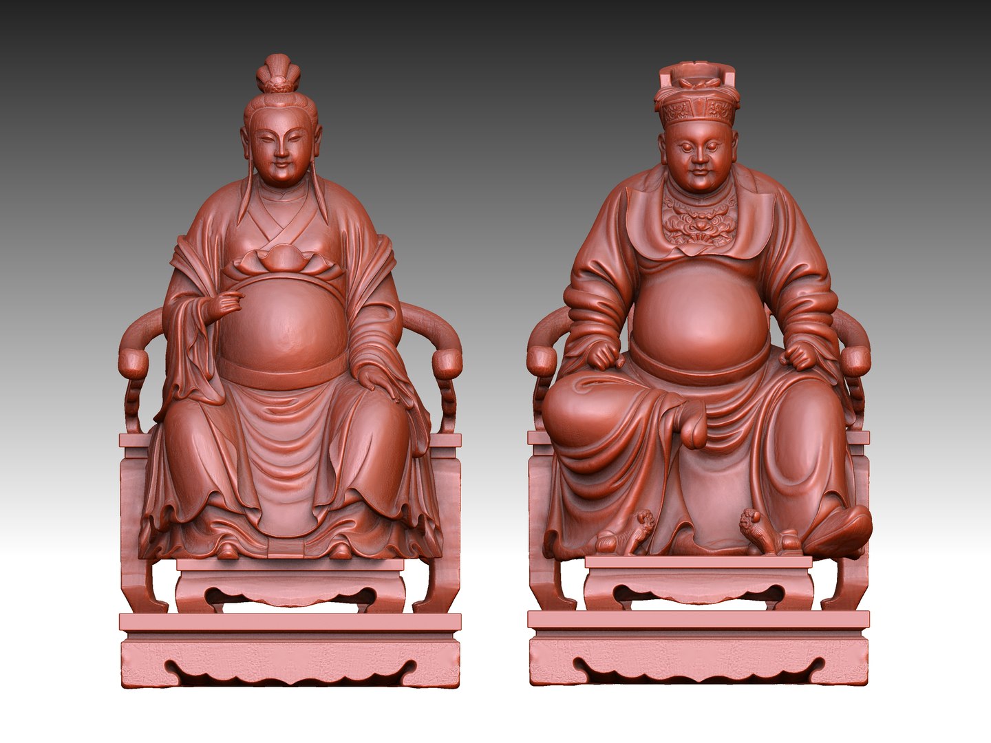 3D Synthesis Of Models Of Gods - TurboSquid 2297965