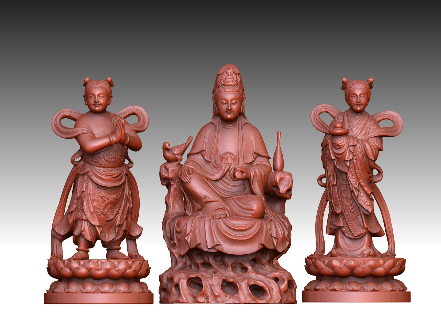 3D Synthesis Of Models Of Gods - TurboSquid 2297965