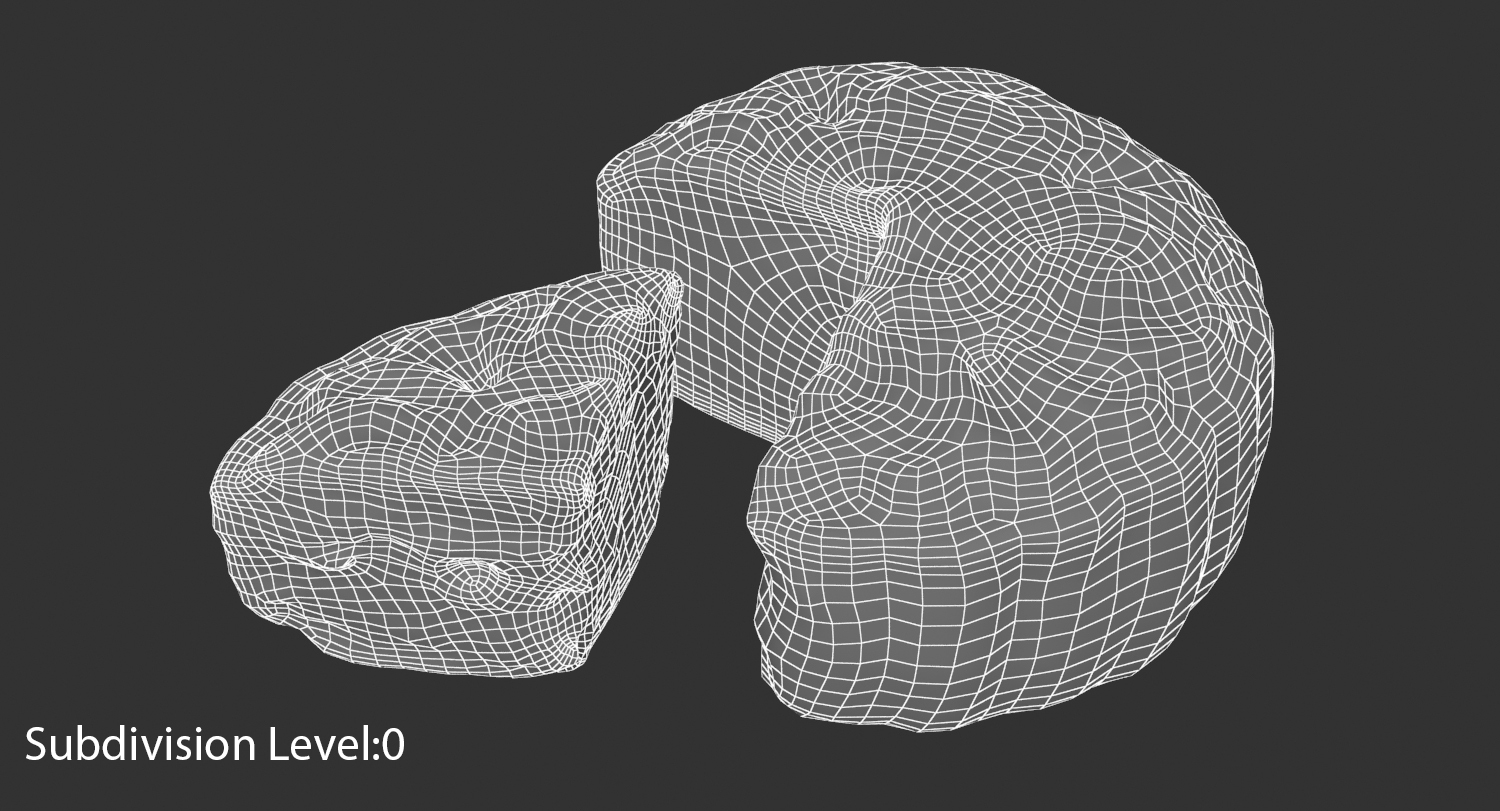 Moon cake 3D - TurboSquid 1331266