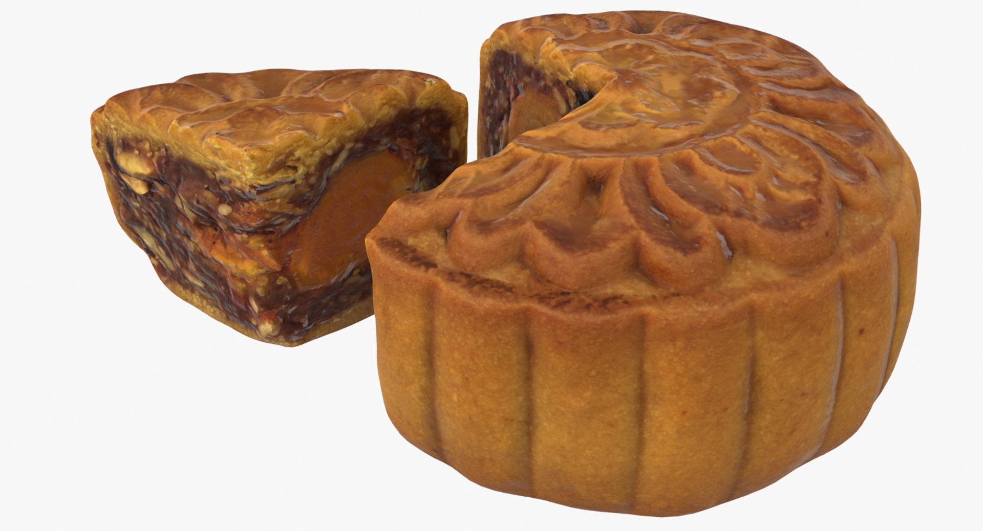 Moon cake 3D - TurboSquid 1331266