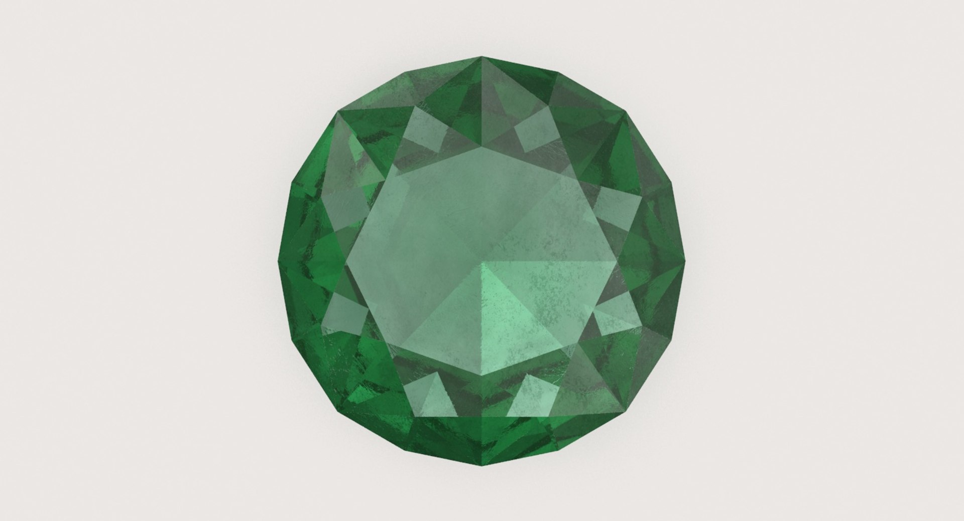3d Emerald Model