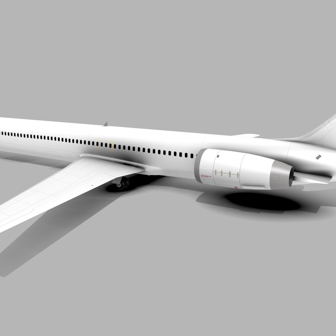 Md-90 Airliner Obj
