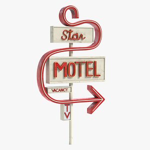3D Motel Sign Models - Browse & Download Formats - TurboSquid
