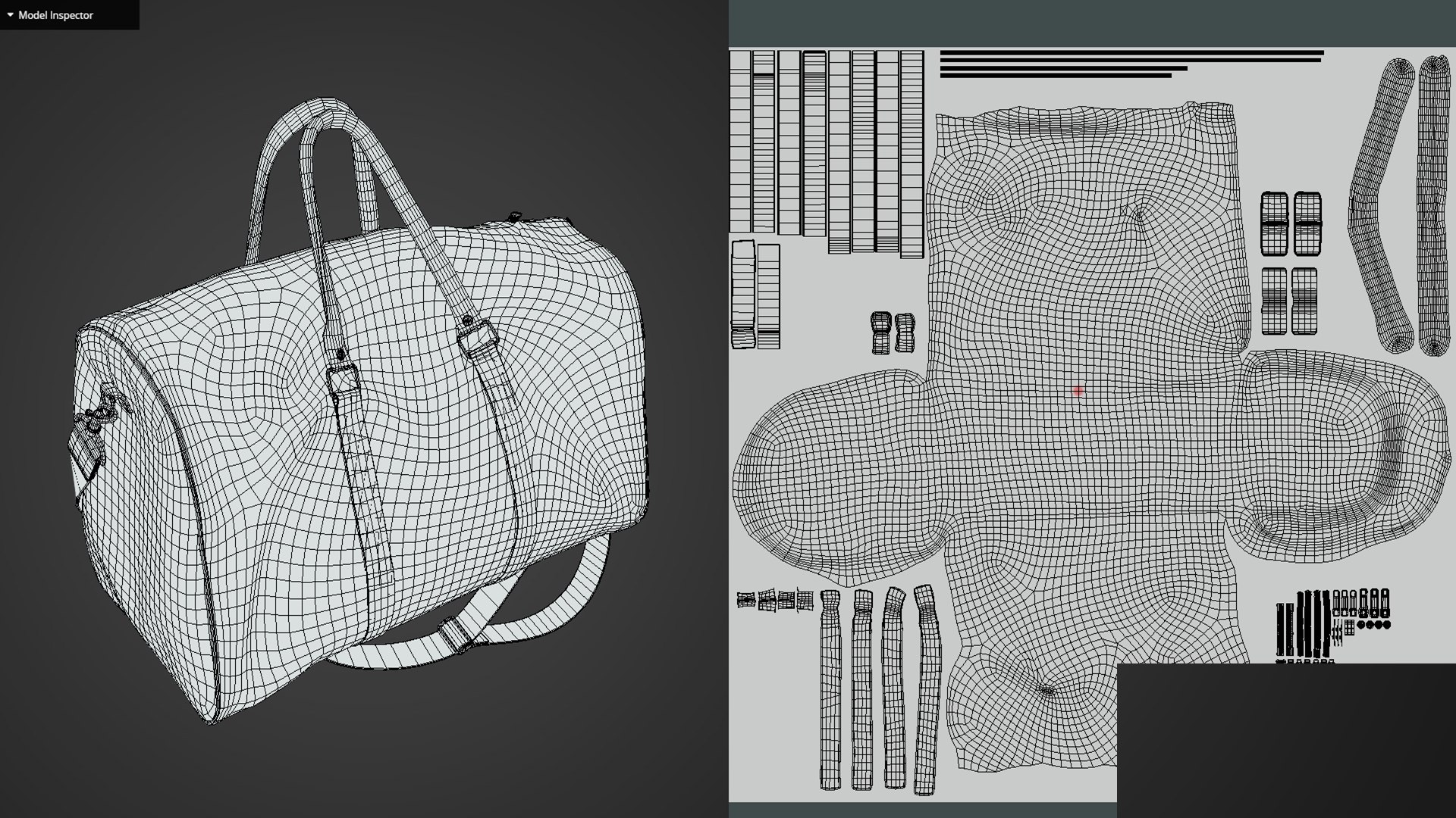 3D Game Ready Leather Bag - TurboSquid 2082792