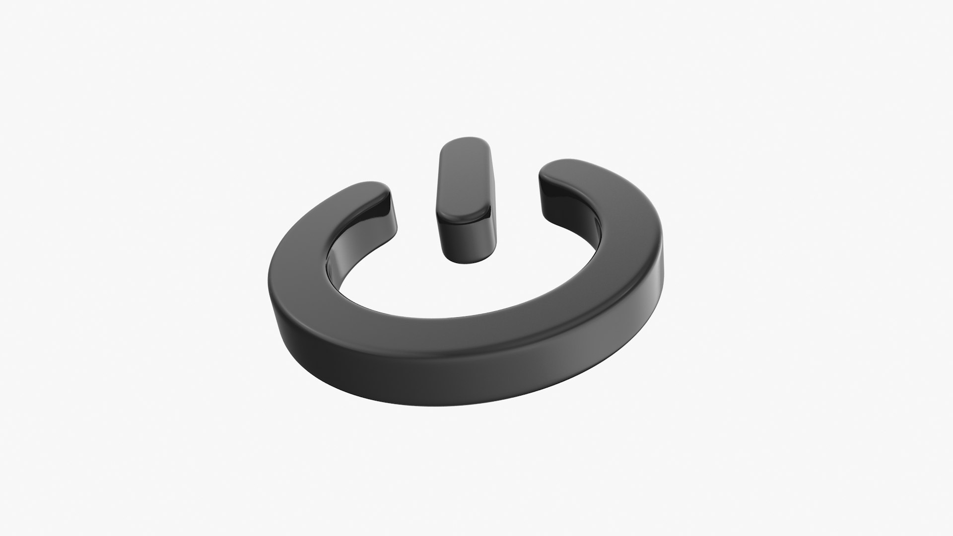 Power Icon 3D Model - TurboSquid 1578046