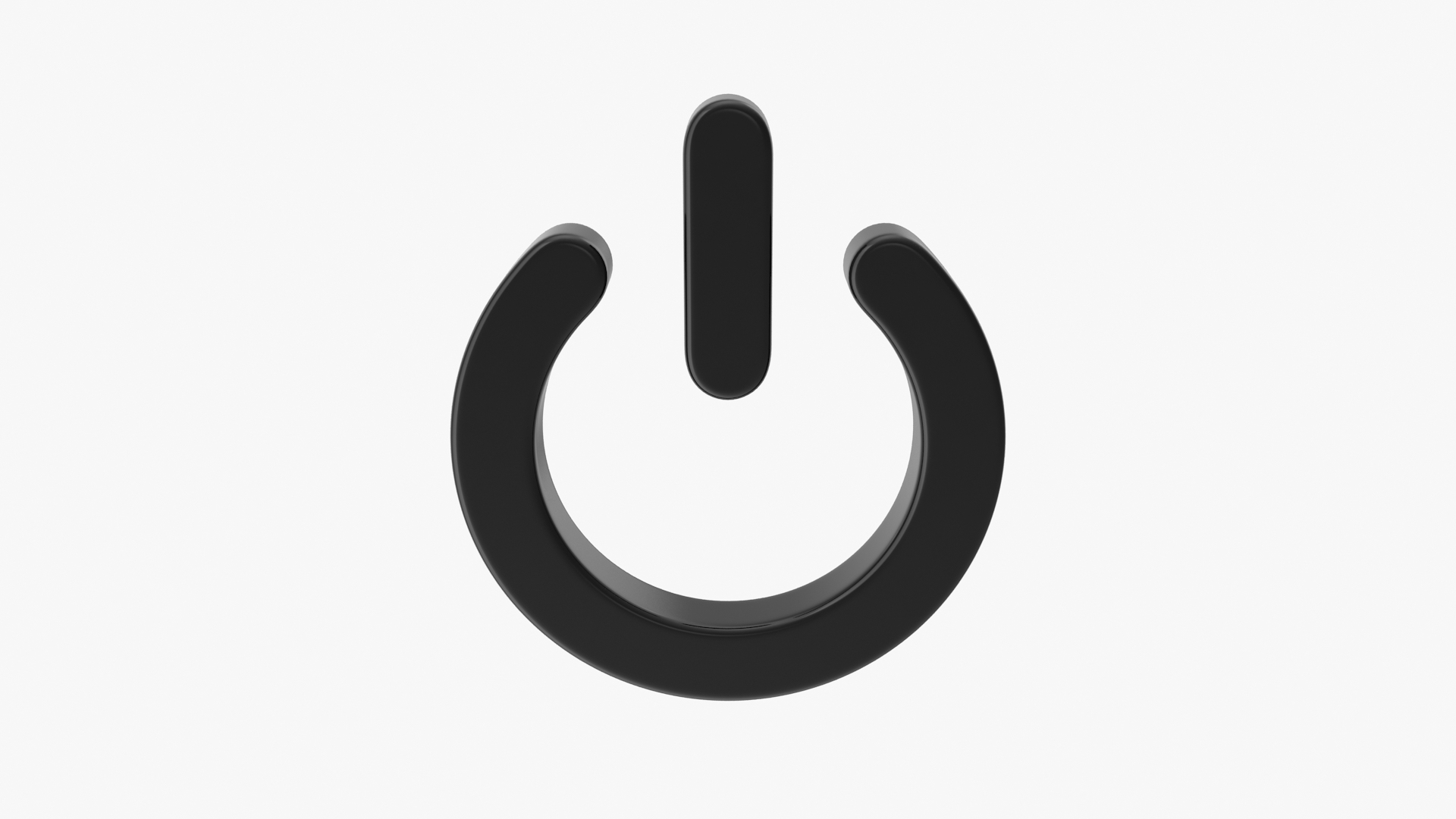 Power Icon 3D Model - TurboSquid 1578046