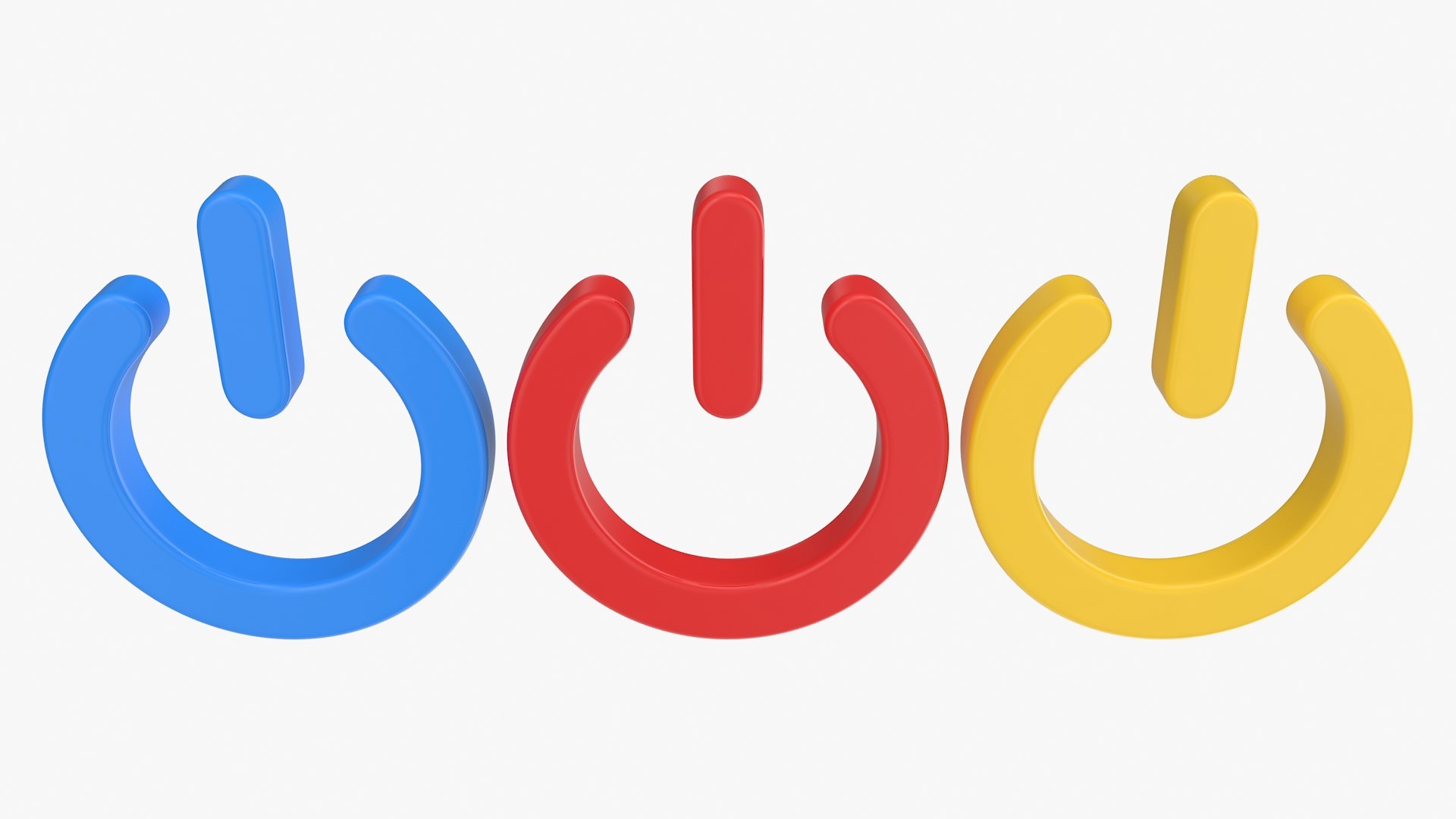 Power Icon 3D Model - TurboSquid 1578046