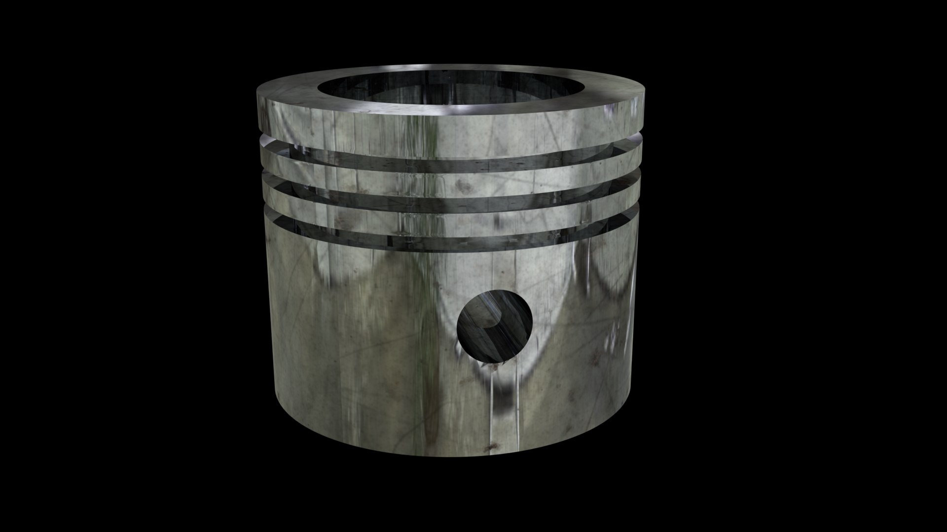 Free Piston Model - TurboSquid 1320057