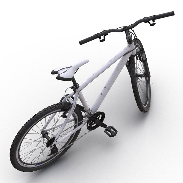 3d model bikes 3 rigged bicycle