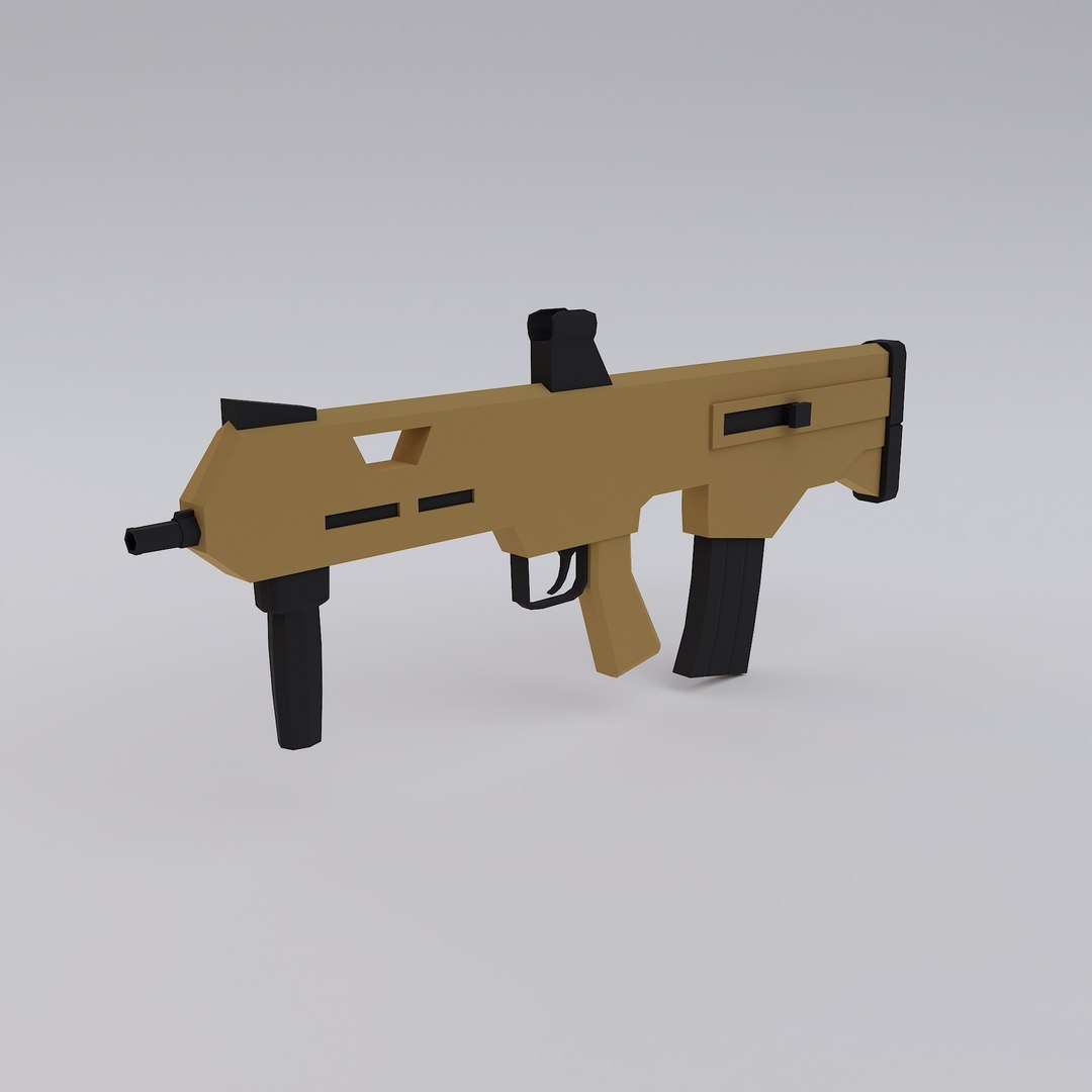 FB MSBS Grot Assault Rifle Gun Model - TurboSquid 1992895