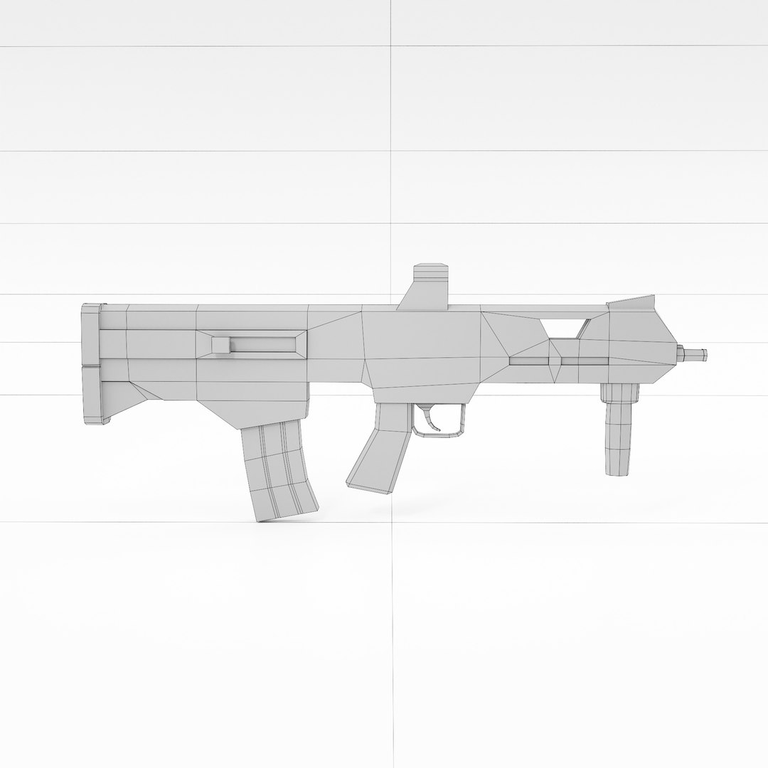 FB MSBS Grot Assault Rifle Gun Model - TurboSquid 1992895