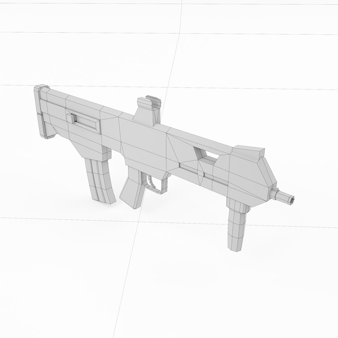 FB MSBS Grot Assault Rifle Gun Model - TurboSquid 1992895