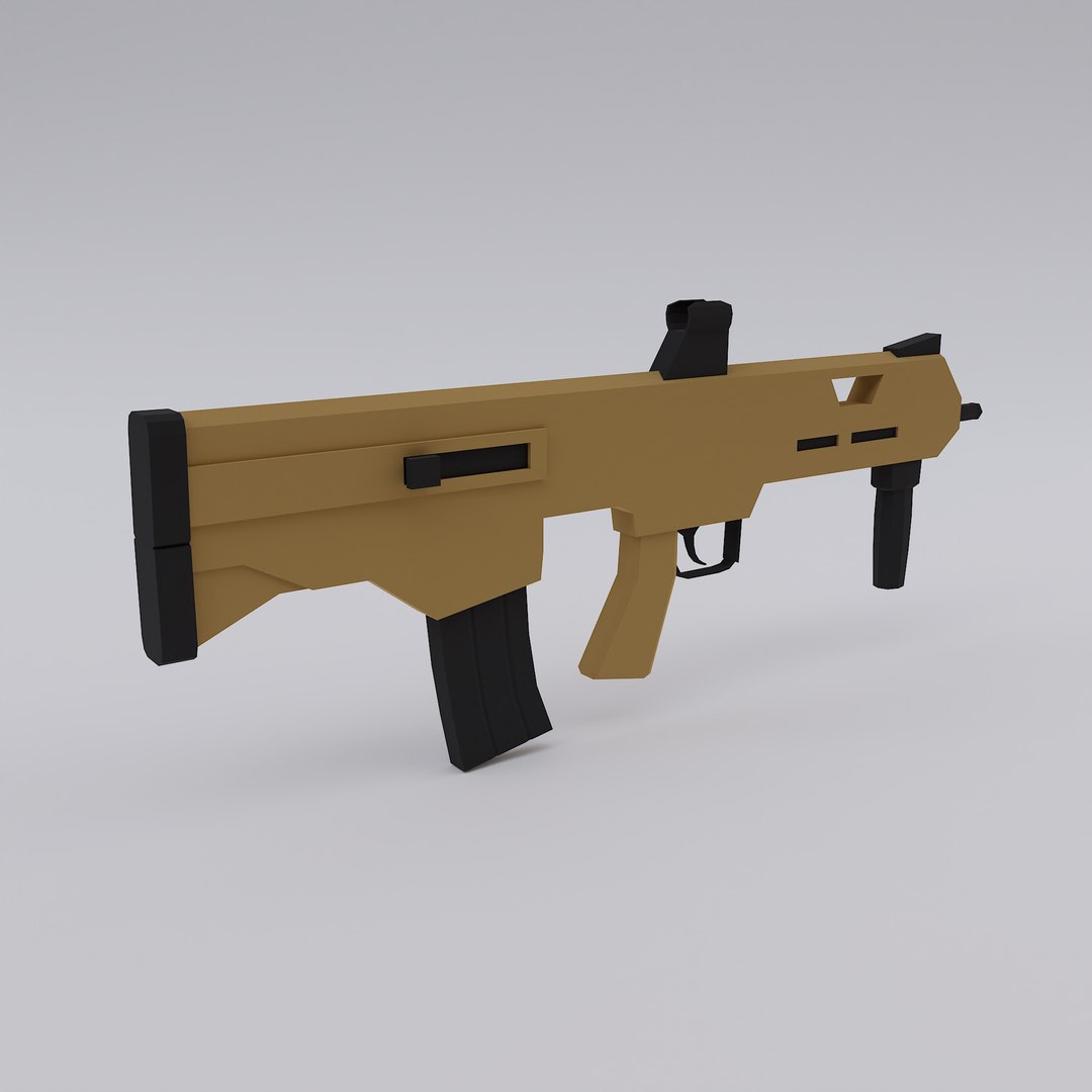 FB MSBS Grot Assault Rifle Gun Model - TurboSquid 1992895