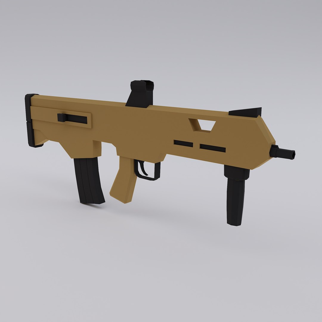 FB MSBS Grot Assault Rifle Gun Model - TurboSquid 1992895