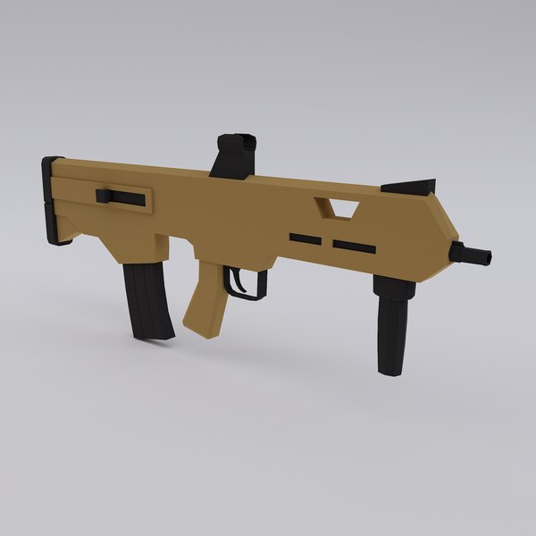 modelo 3d Pistola de rifle de asalto FB MSBS Grot - TurboSquid 1992895