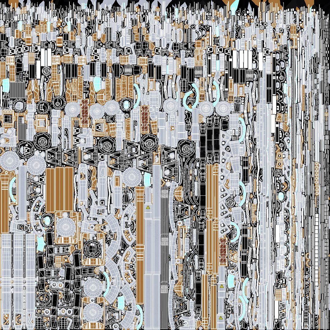 3D sci fi teleportation device - TurboSquid 1634108