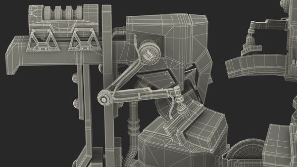 3D sci fi teleportation device - TurboSquid 1634108