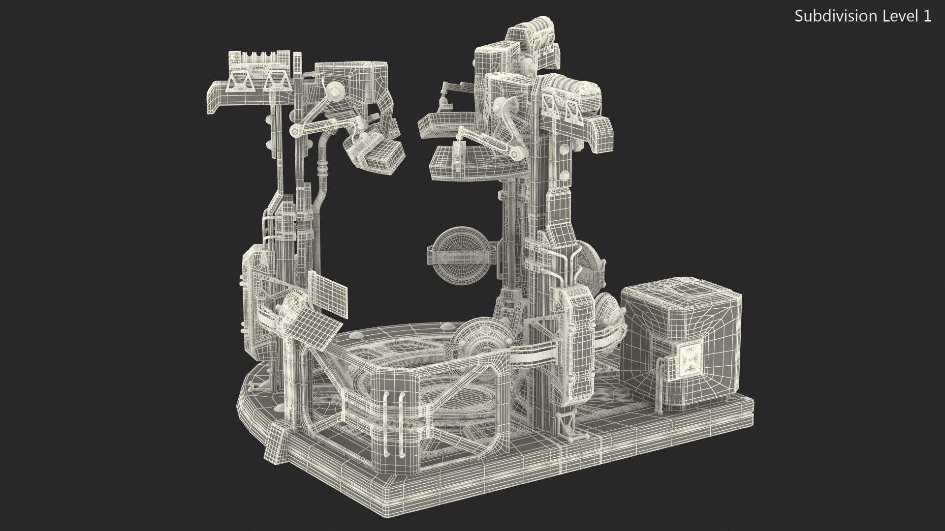 3D Sci Fi Teleportation Device - TurboSquid 1634108