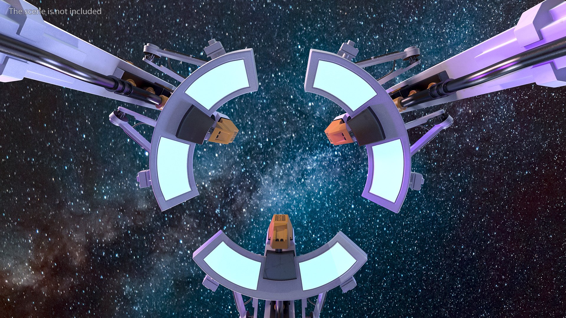 3D sci fi teleportation device - TurboSquid 1634108