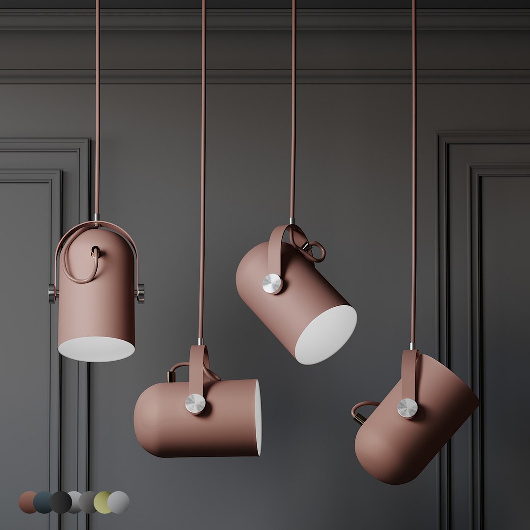 3D model ceiling lights warmly modern - TurboSquid 1553739