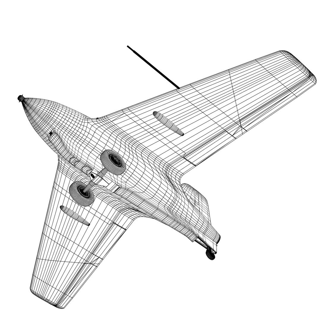 3ds max messerschmitt 163 komet fighter
