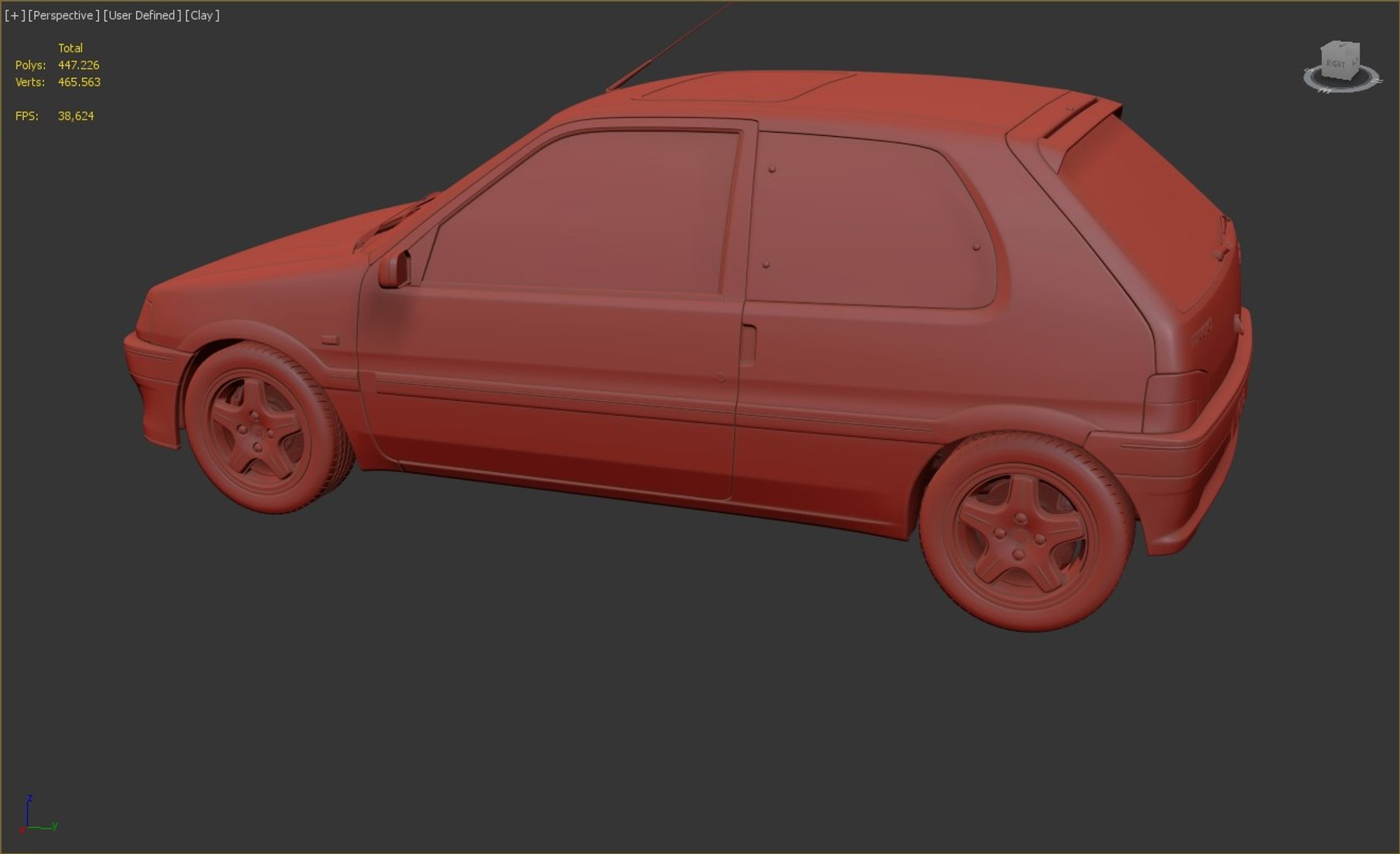Peugeot 106 XSI 3D Model - TurboSquid 2252678