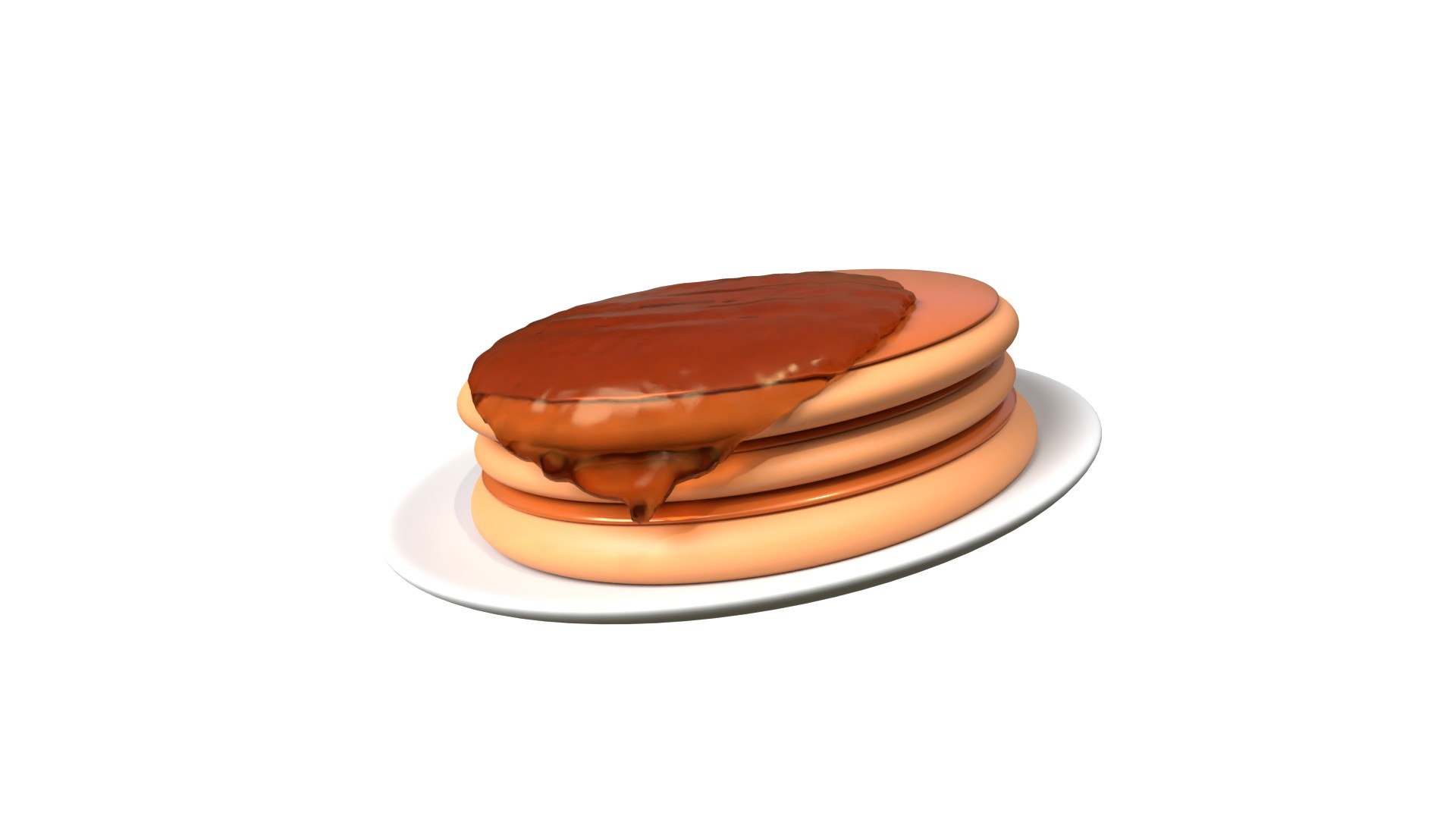 3D Pancake - TurboSquid 2253096