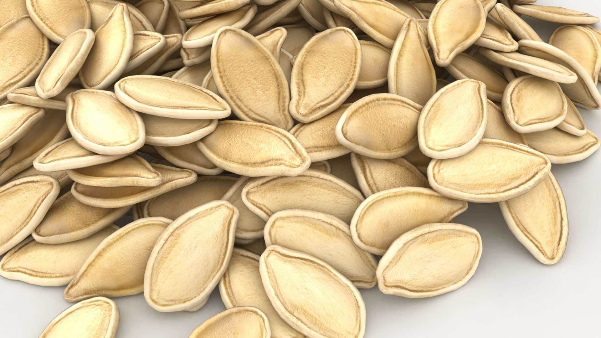 Pumpkin Seeds Pile Collection 3D Model - TurboSquid 2108663