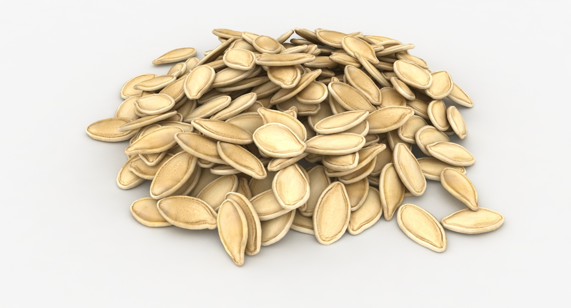 Pumpkin Seeds Pile Collection 3D Model - TurboSquid 2108663