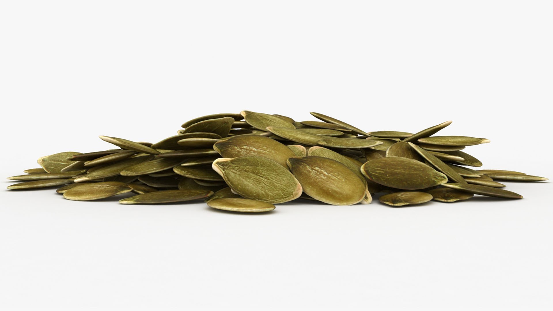 Pumpkin Seeds Pile Collection 3D Model - TurboSquid 2108663