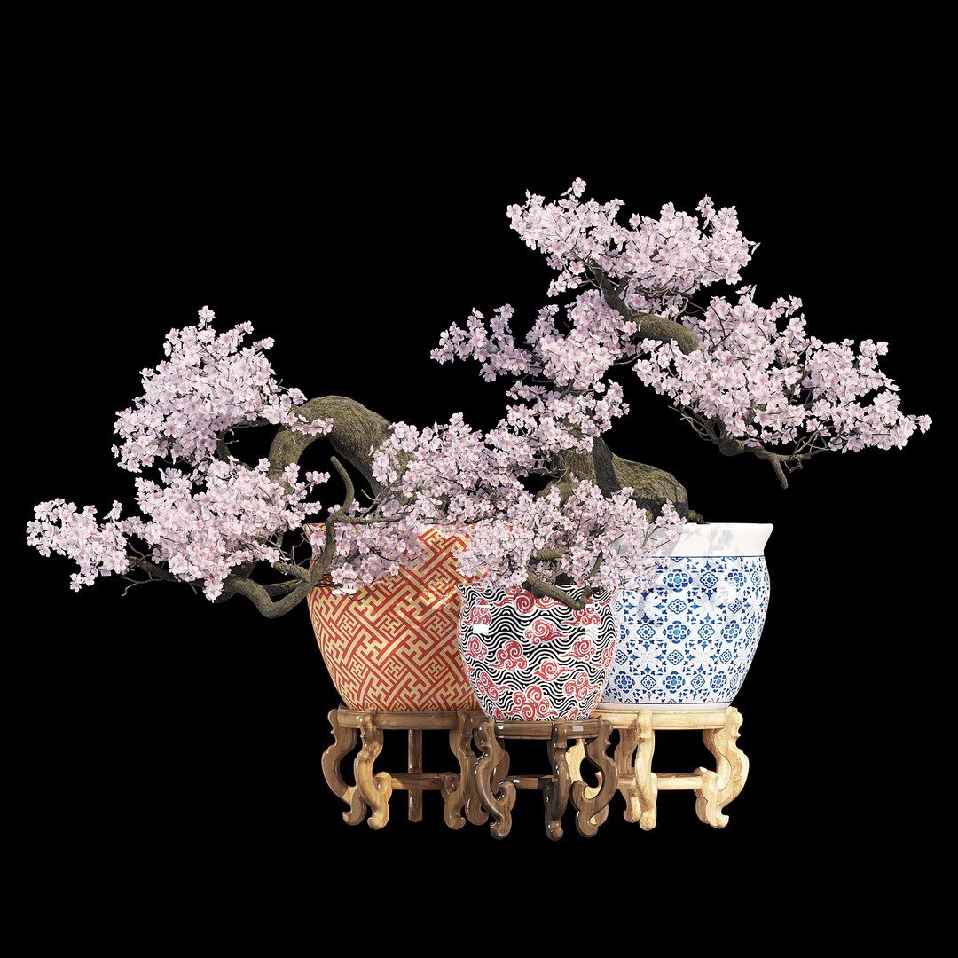 3D Porcelain Plant - TurboSquid 2016833