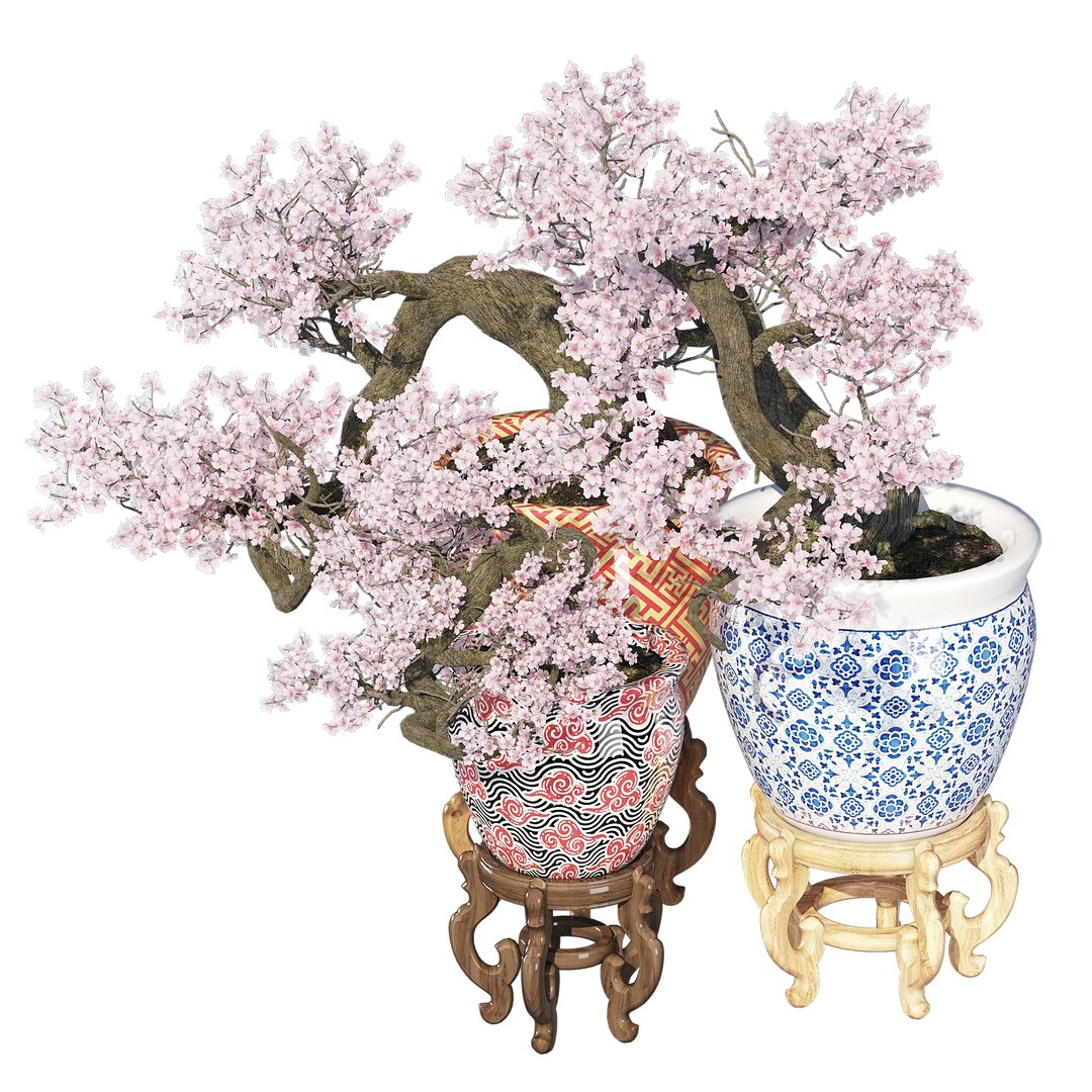 3D Porcelain Plant - TurboSquid 2016833